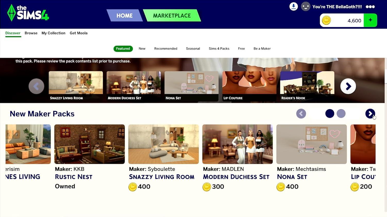 The Sims 4 | 2600 Moola | EA App Digital Code - Electronic Arts